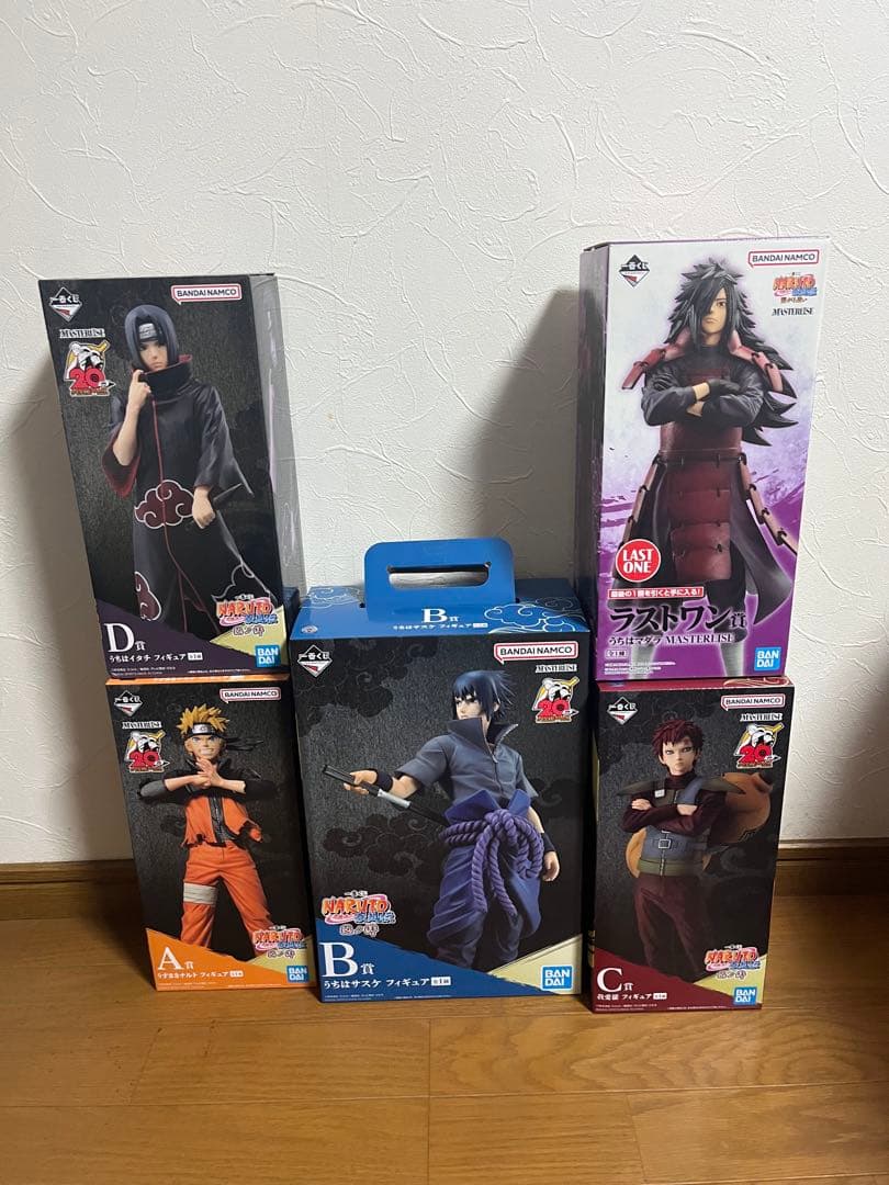 一番くじ NARUTO-ナルト-疾風伝 一番くじフィギュアセット