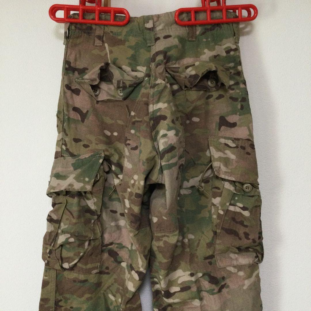 実物 アメリカ陸軍 OCP マルチカム迷彩 コンバットパンツ XS-S 難燃性
