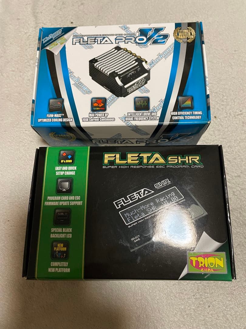 FLETA PRO V2 ESC 160A＋プログラムカード