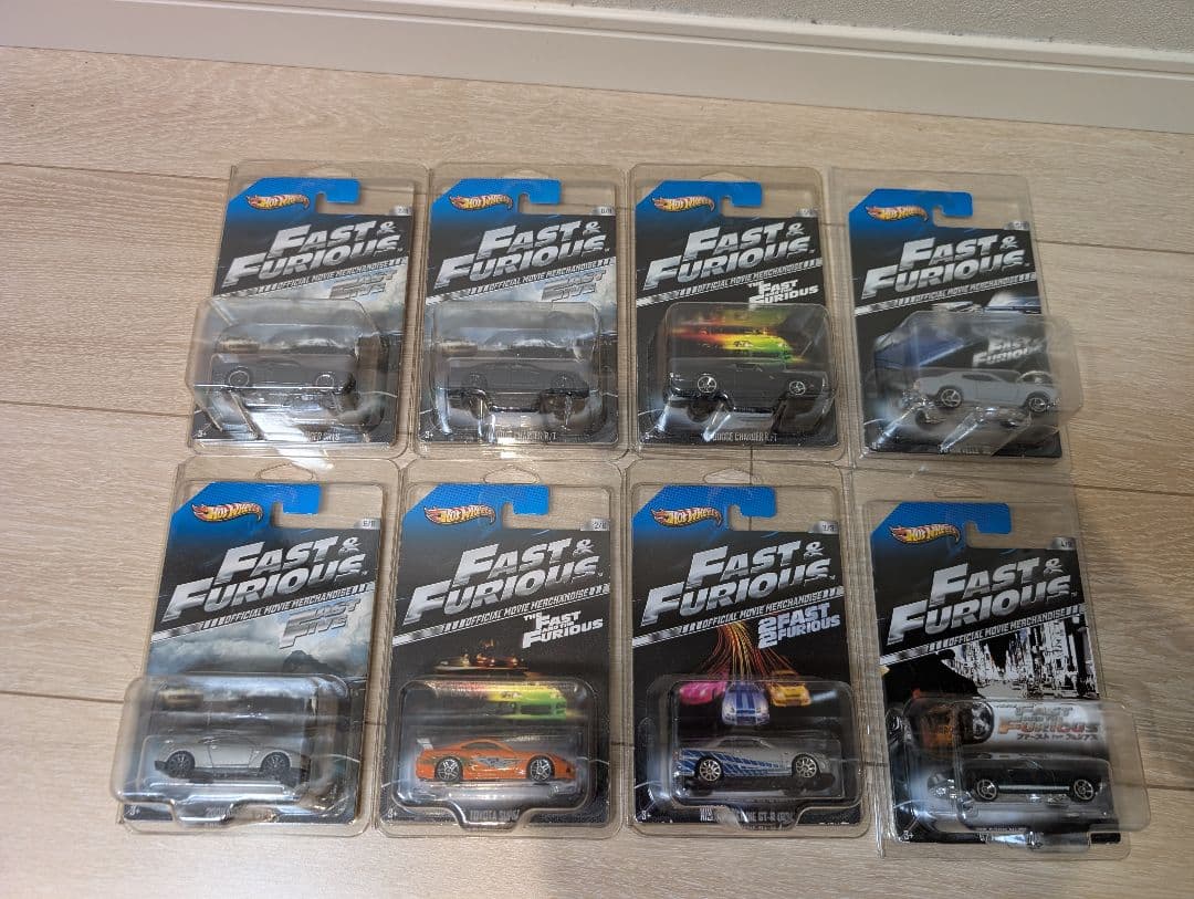 Hot Wheels Fast & Furious 8台セット