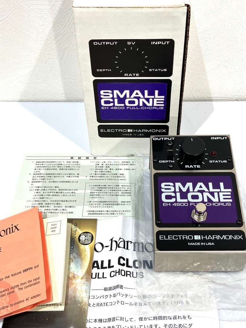 SMALL CLONE ELECTRO-HARMONIX EH 4600 未使用