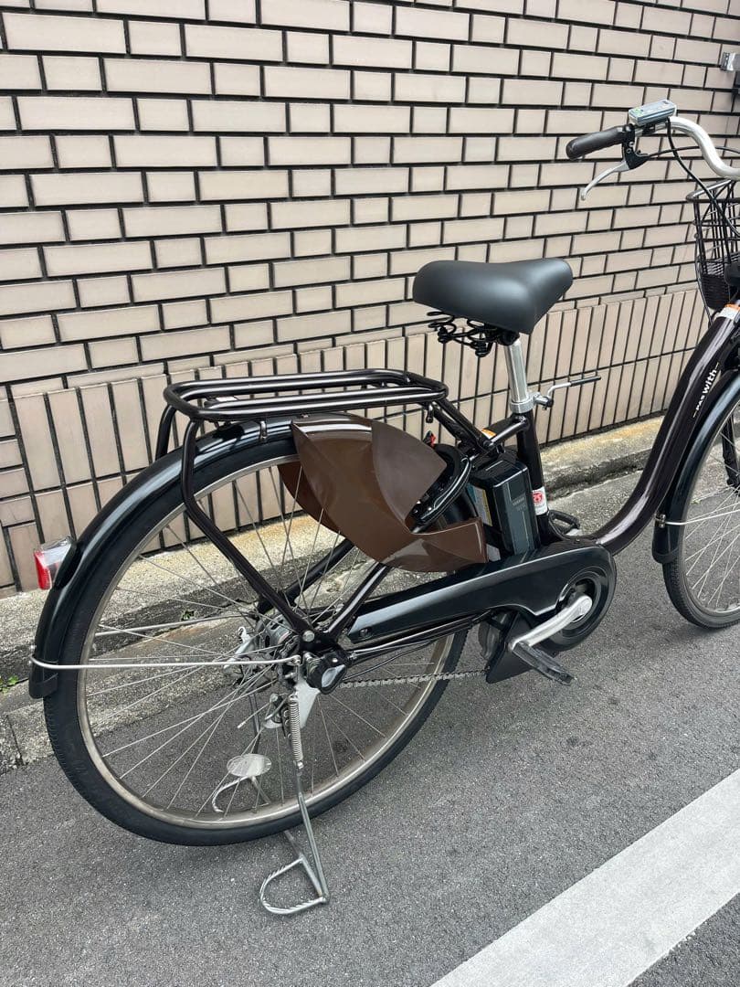 美品12.3Ah ヤマハ電動アシスト自転車 26インチ
