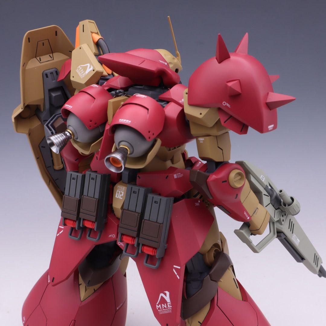 【プレバン限定！】HG メッサーF02型 マインレイヤー装備 全塗装 完成品