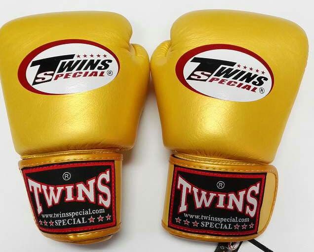 新品 正規 TWINS 本格ボクシンググローブ 本革製 サイズ選択 金色