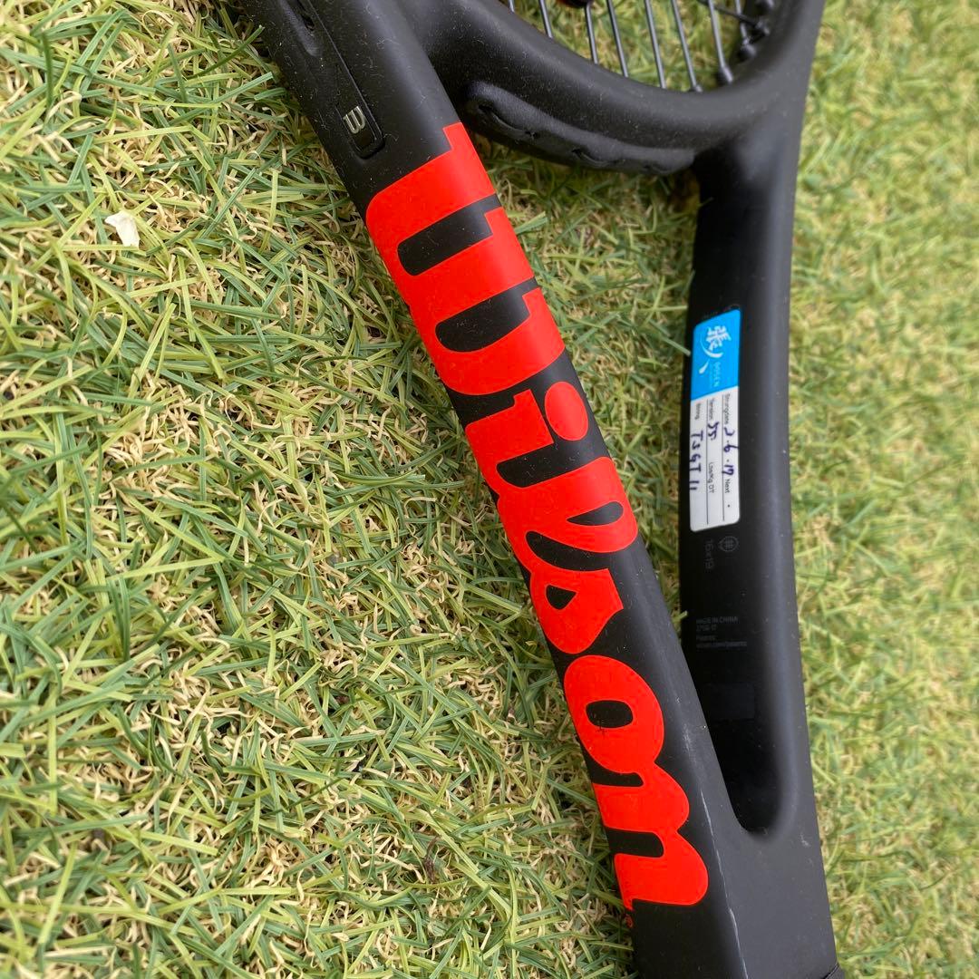 Wilson Pro Staff テニスラケット 赤黒　張人　TSGT 11