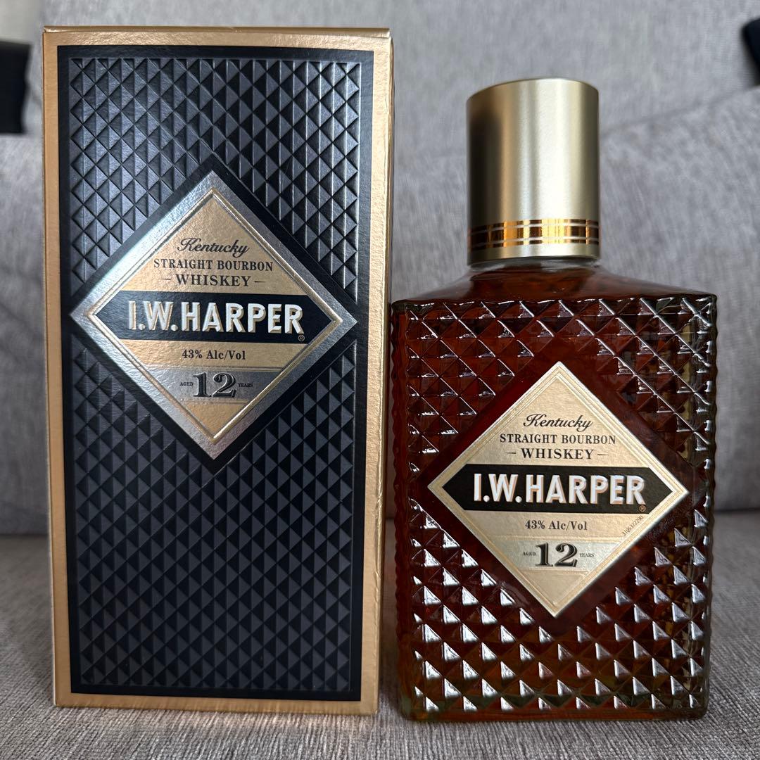 【未開封新品】I.W. HARPER 12年 バーボンウイスキー