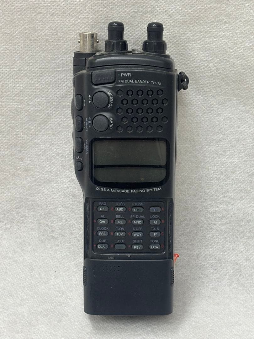 KENWOOD FMデュアルバンド TH-78 他中古品