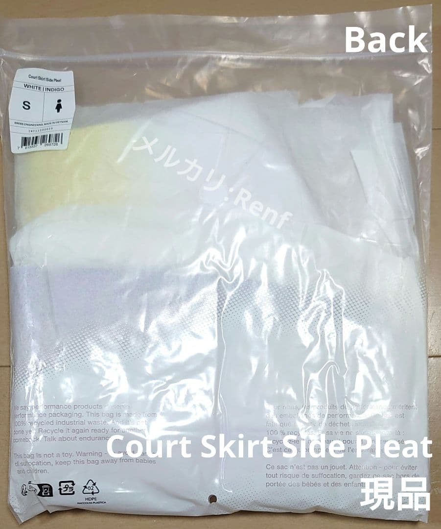 On Court-T&Skirt テニス SizeS 全仏ver. 新品/未開封