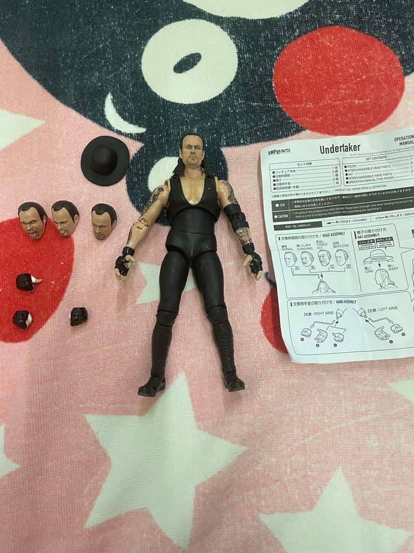 S.H.フィギュアーツ　WWE 全種5体セット　欠品なし