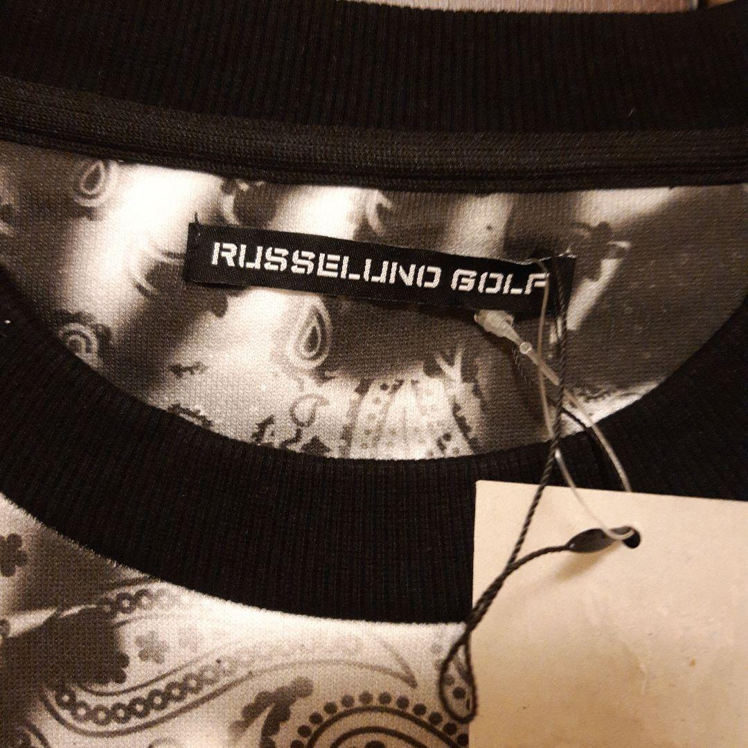 新品2024モデル　ラッセルノ　Russeluno　クールネック裏起⽑スウェット