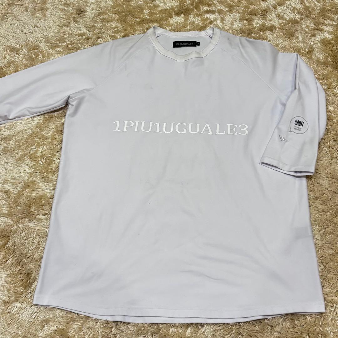 1PIU1UGUALE3 × THESAINT MAFIA ラグランTシャツ 6