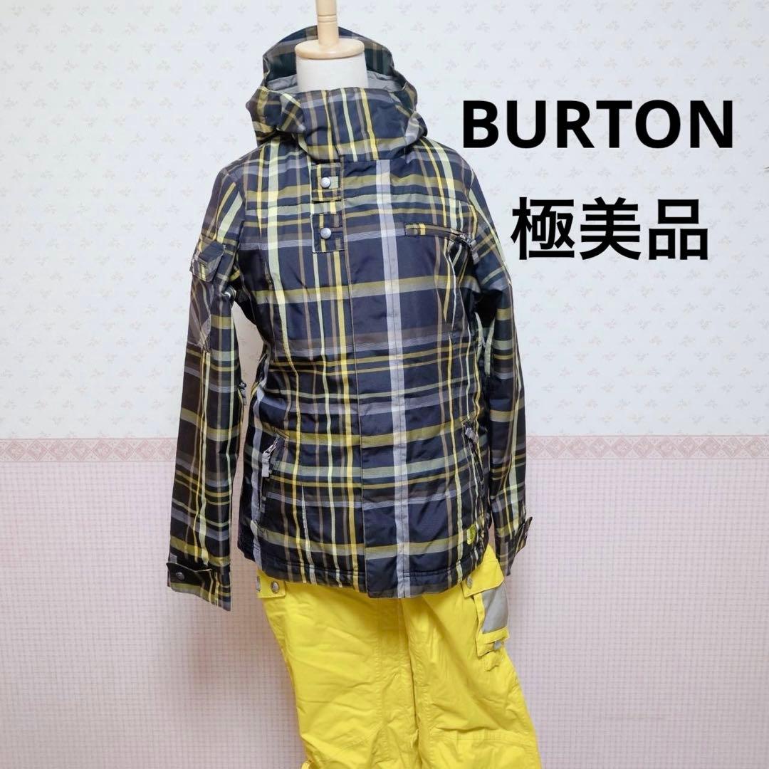 美品　BURTON バートン　スノーボードウェア　レディース M 上下セット