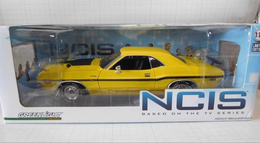 自動車 Greenlight NCIS Dodge Challenger 1:18