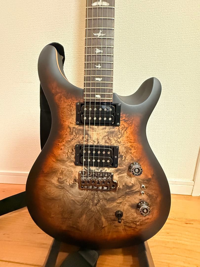【美品】PRS SE CUSTOM 24-08 POPLAR BURL