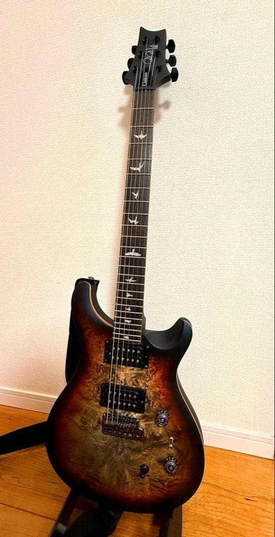 【美品】PRS SE CUSTOM 24-08 POPLAR BURL