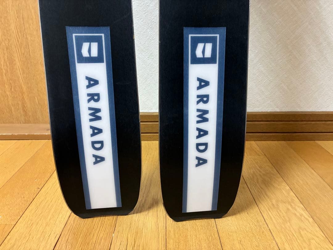 ARMADA ネイビー スキー板 バインディング付き　ビンディング