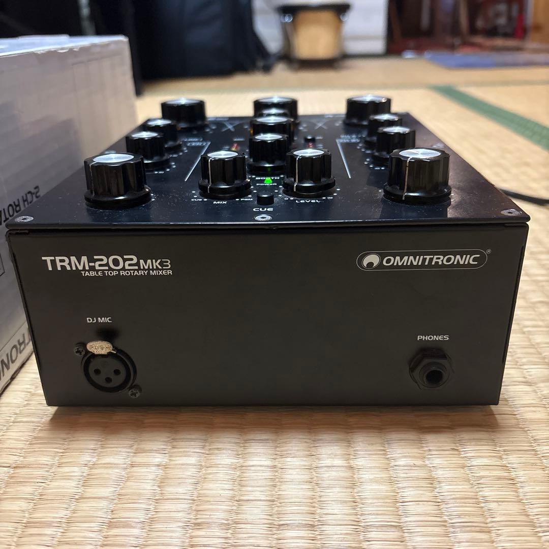 OMNITRONIC TRM-202 MK3 ロータリーミキサー