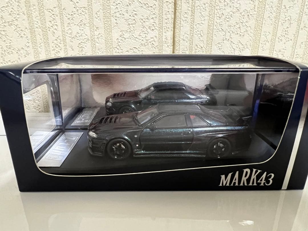 1/43 mark43 スカイライン　gt-r bnr34 z Tune ニスモ