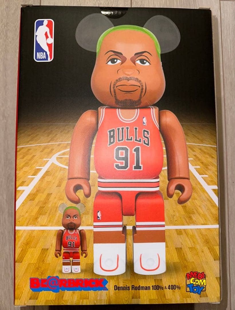 BE@RBRICK Dennis Rodman 100％ ＆ 400％