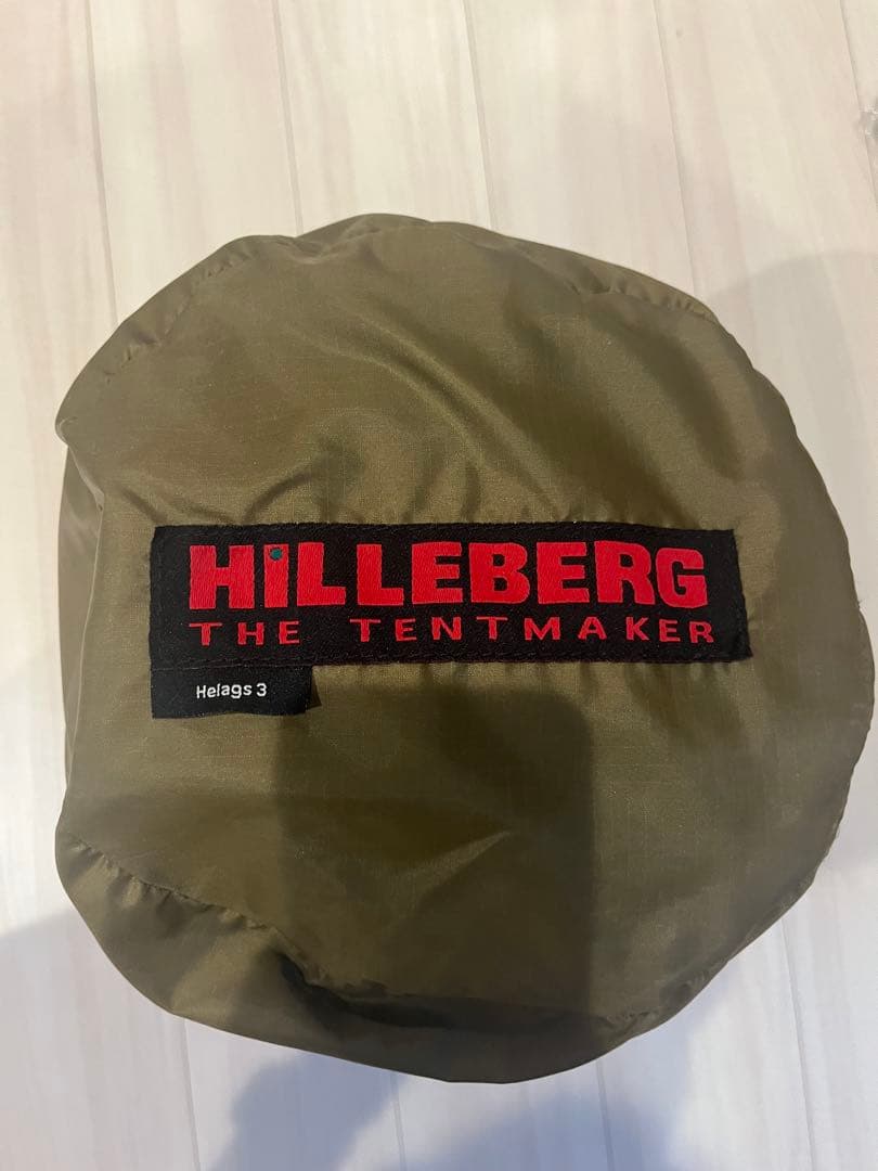 HILLEBERG HELAGS3 テント サンド　フットプリント付き