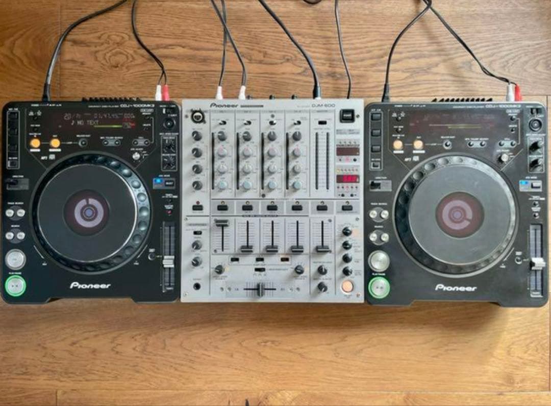Pioneer CDJ-1000mk3 & DJM-600セット