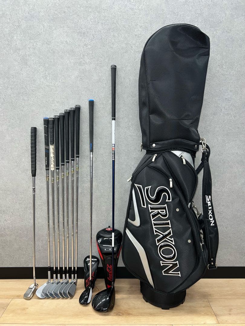 ゴルフクラブ メンズ セット スリクソン SRIXON 初心者 フルセット 中古