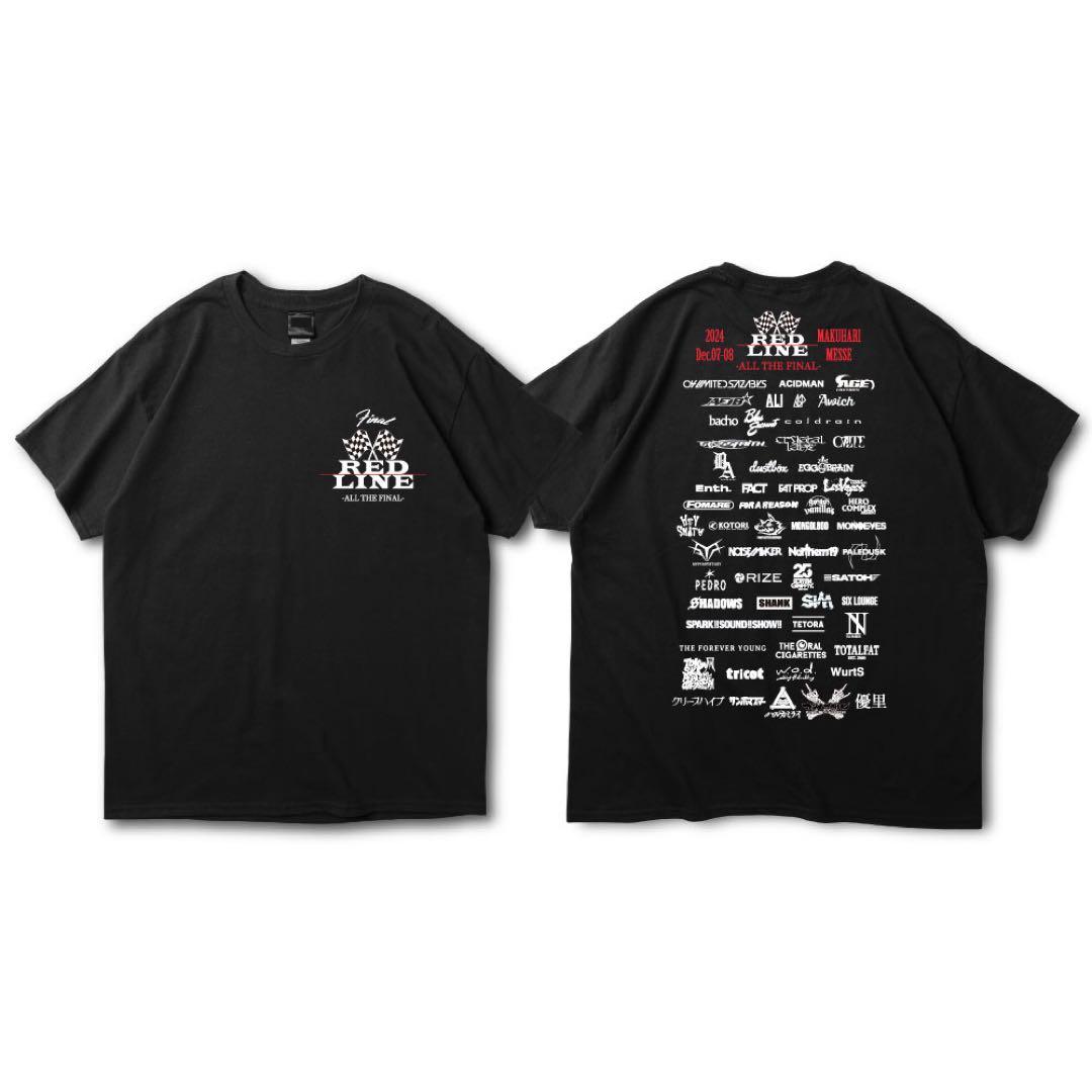 ミュージシャン REDLINE 2024 Official T-shirts