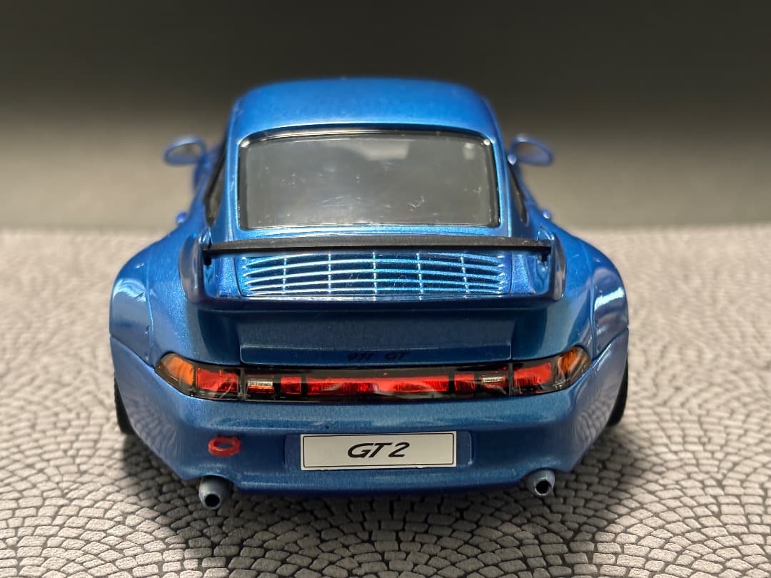 タミヤ ポルシェ911 GT2 1/24 プラモデル 完成品