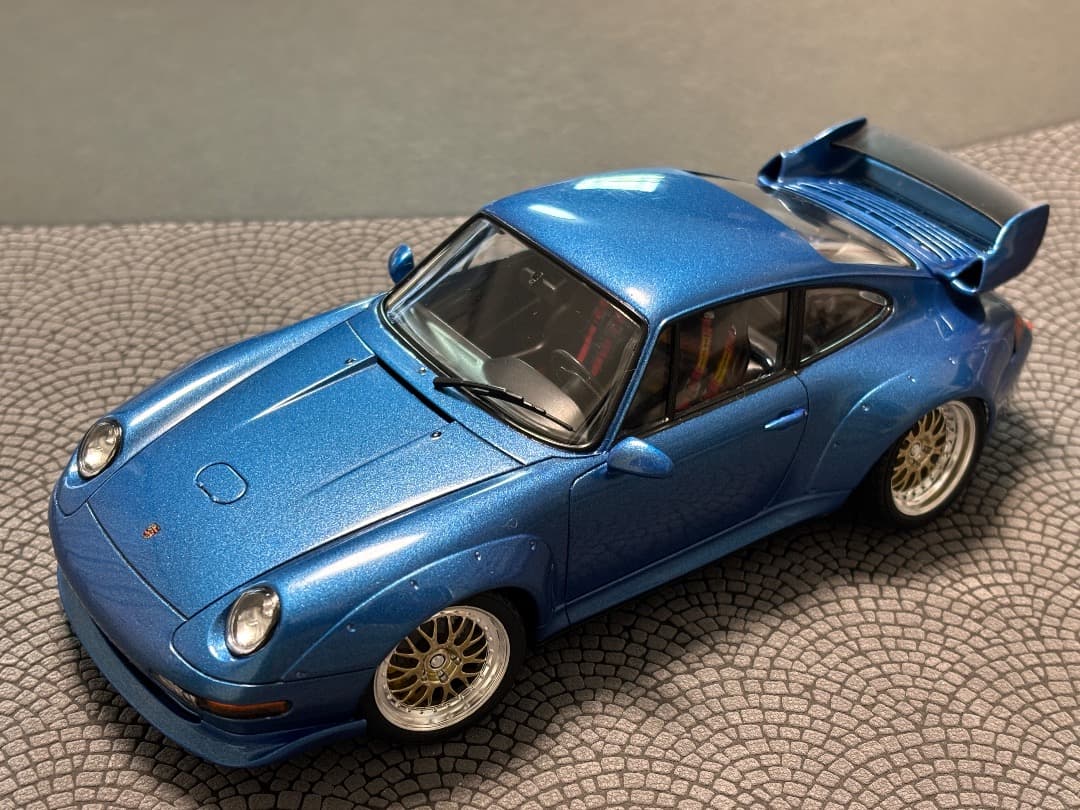 タミヤ ポルシェ911 GT2 1/24 プラモデル 完成品