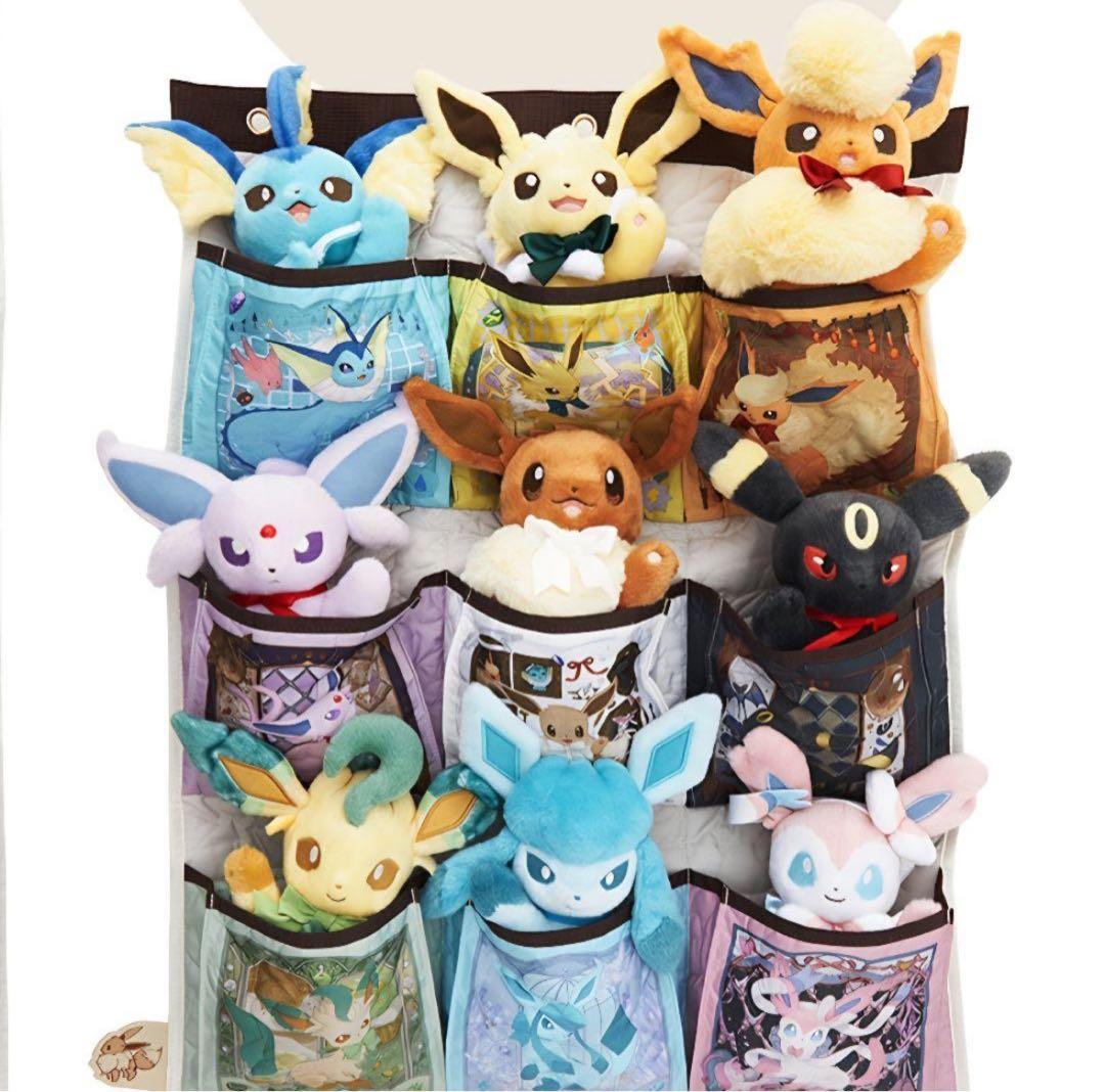 Eevee Collection ぬいぐるみ ポケモン ウォールポケット コンプ