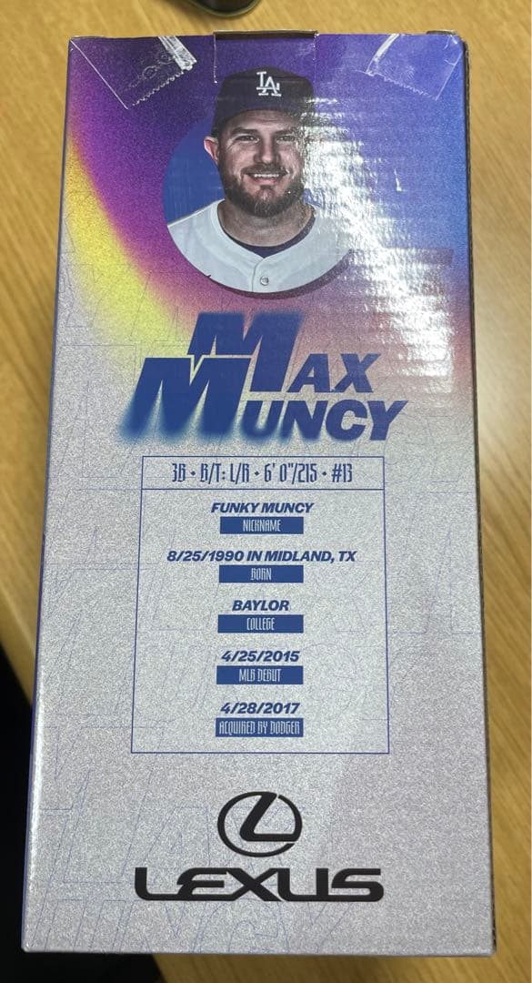 MAX MUNCY マックスマンシー　ロサンゼルス・ドジャース フィギュア