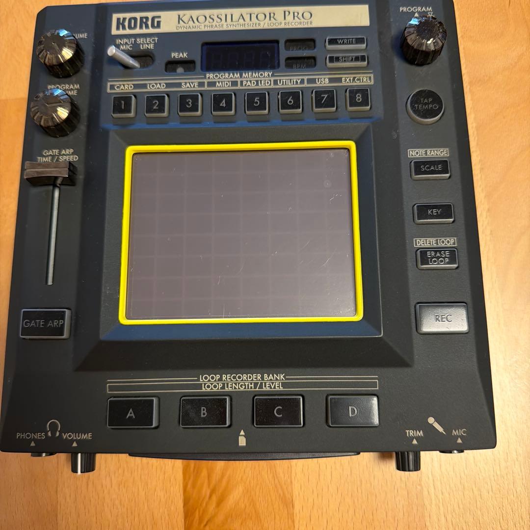DJ機材 Kaossilator pro