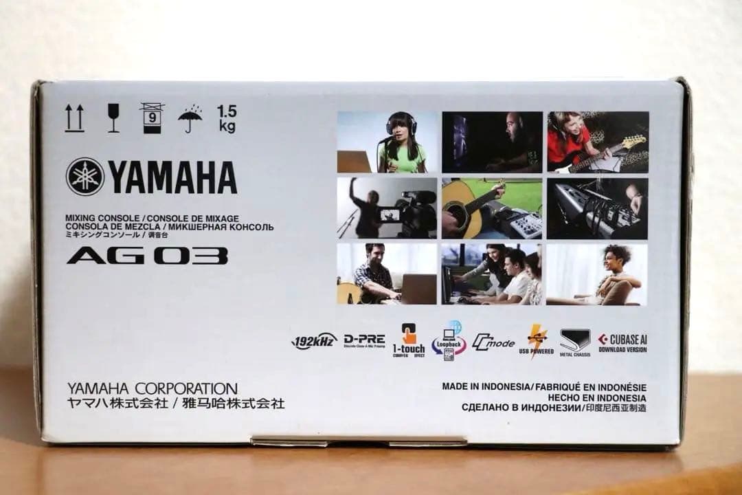 新品 YAMAHA AG03 ミキサー