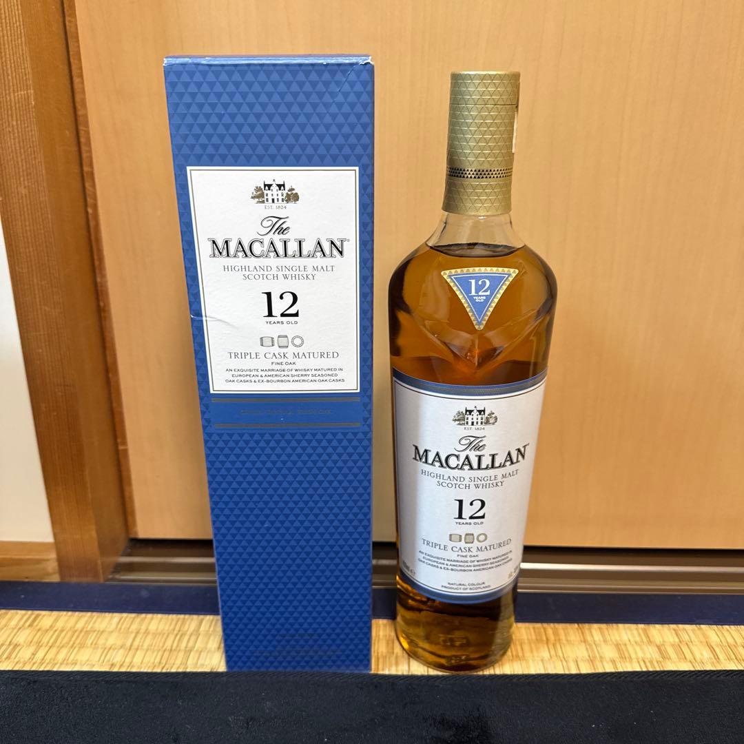 ウイスキー The Macallan 12 Year Old Single Malt