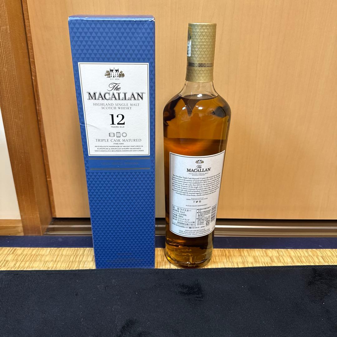 ウイスキー The Macallan 12 Year Old Single Malt
