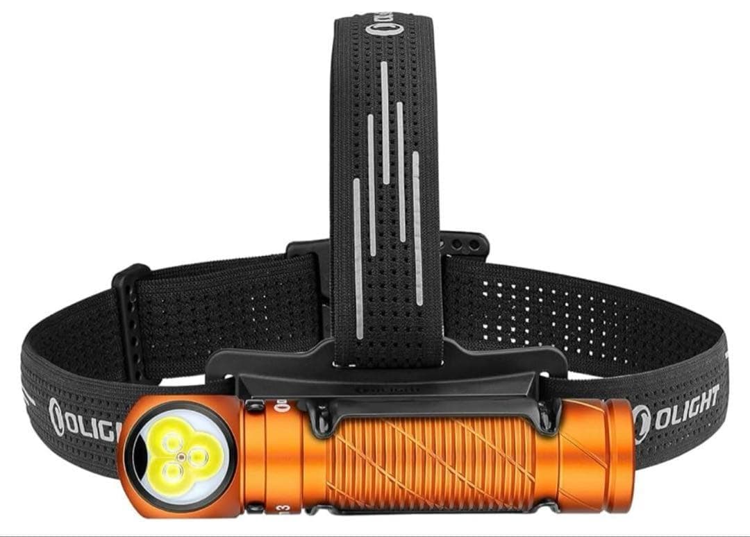 512195 OLIGHT Perun 3 LED ヘッドライト オレンジ
