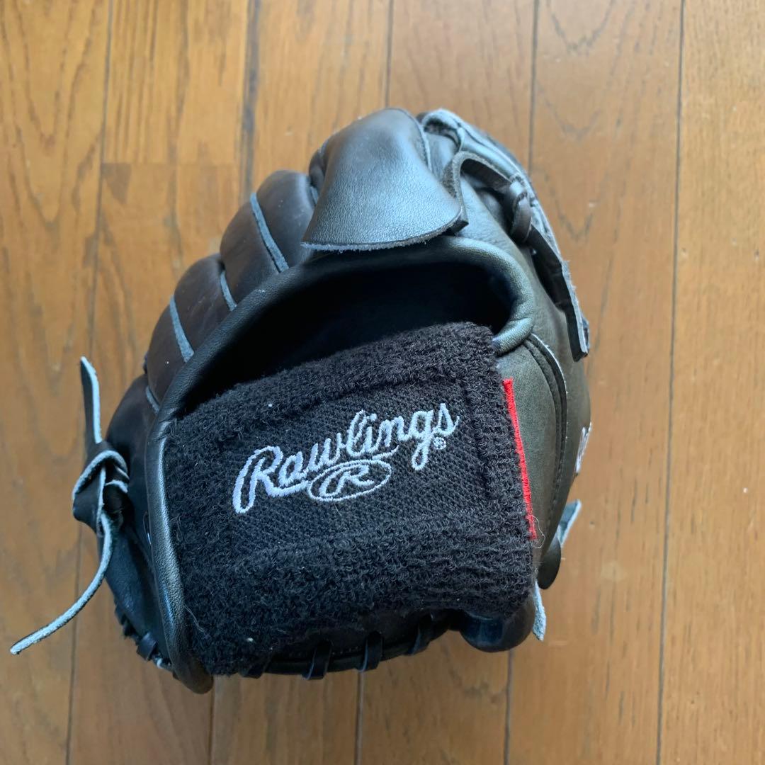 Rawlings 軟式グローブ 投手用 黒（ランディージョンソンモデル）