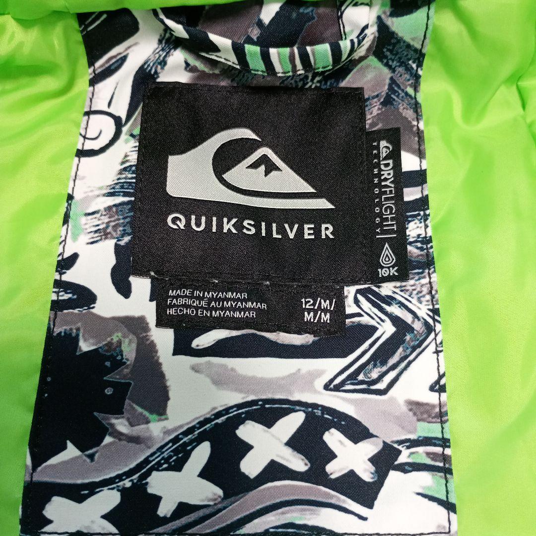 美品　QUIKSILVER スノボウェア 　上下セットアップ　クイックシルバー