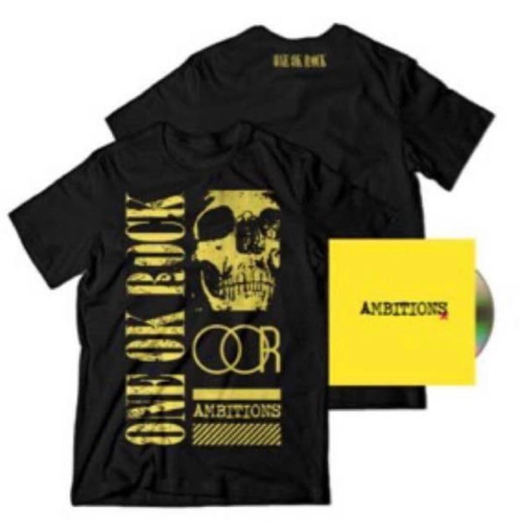 【希少品】ONE OK ROCK AMBITIONS 海外限定Tシャツ　Lサイズ