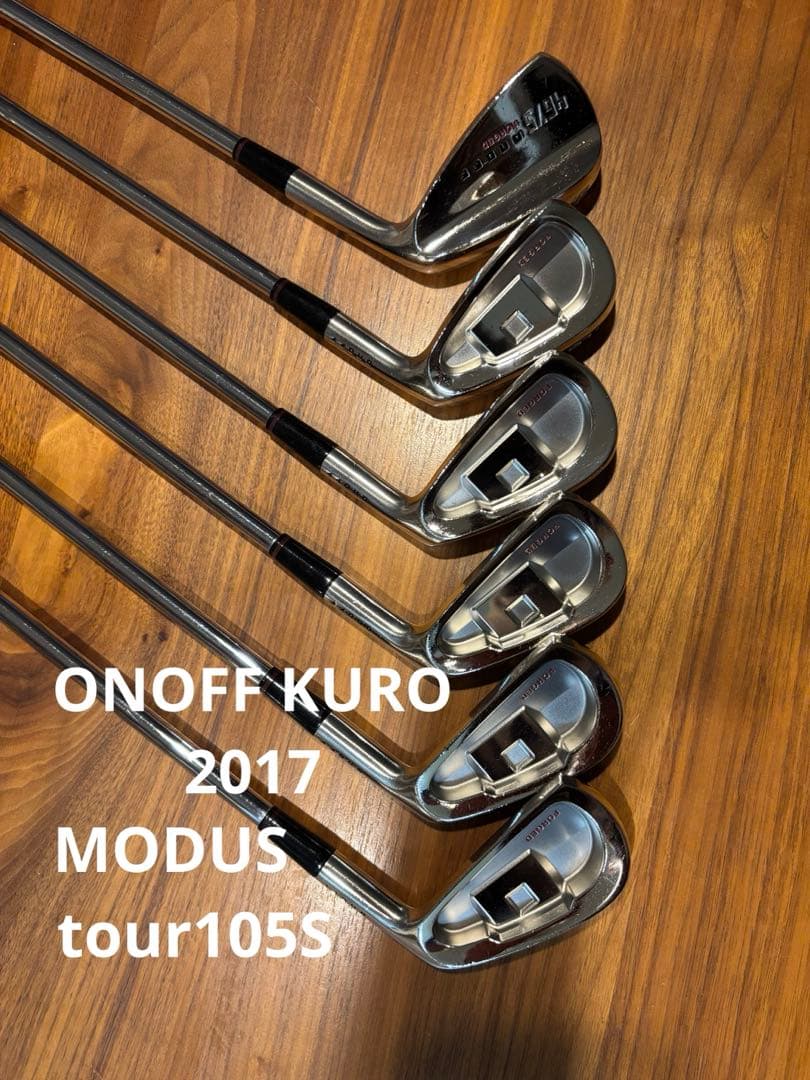 オノフKURO 2017 アイアン 6本セット MODUS105S