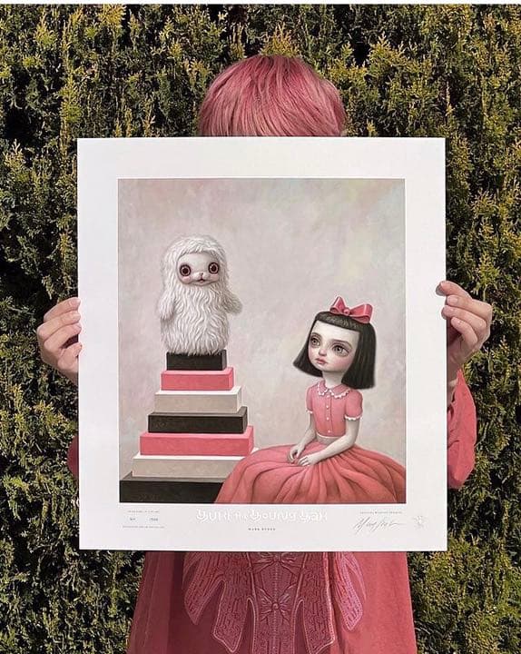MARK RYDEN Yuki The Young Yak サイン入り ポスター