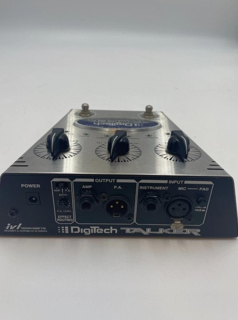 DigiTech Talker ボーカルシンセサイザー アダプター無し