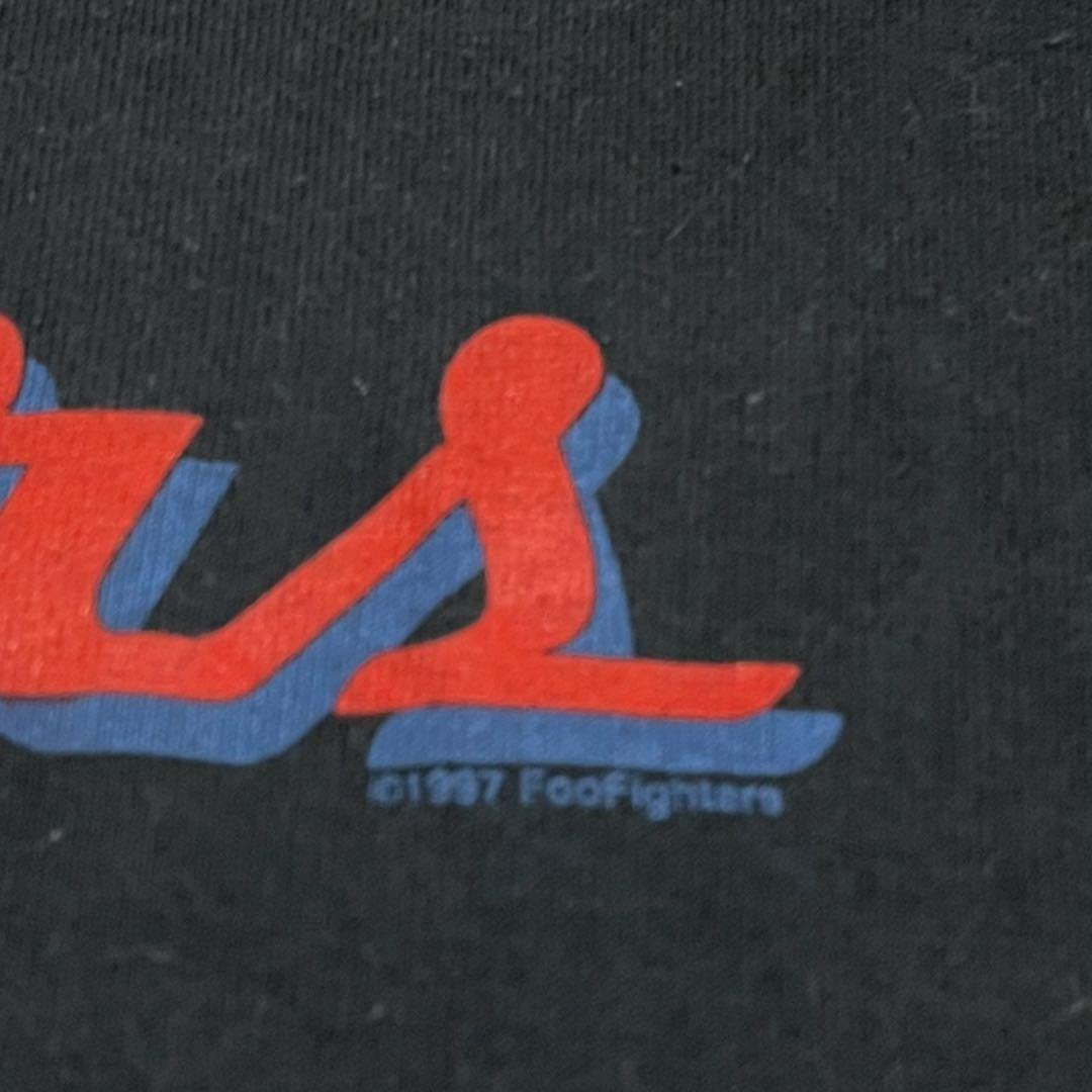 FOO FIGHTERS1997年製 ロングTシャツ Lサイズ・ブラック