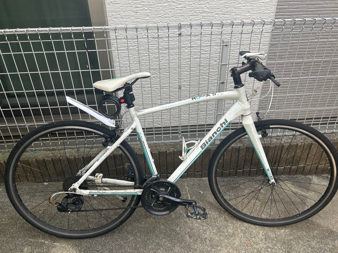 Bianchi ROMA 4 クロスバイク ホワイト 横浜市受け取り限定！