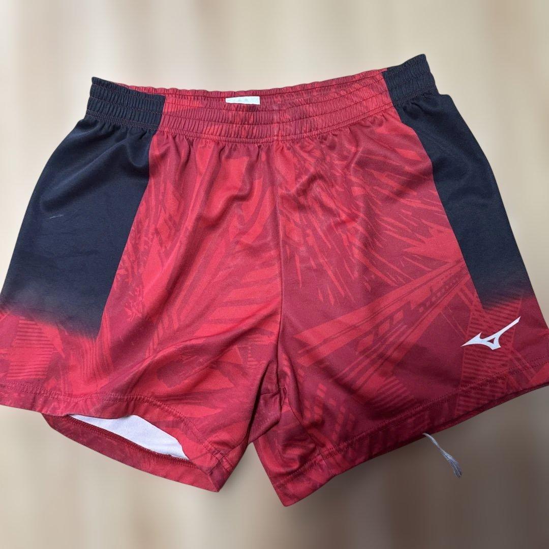 Mizuno レッドグラデーションパンツ 2XL