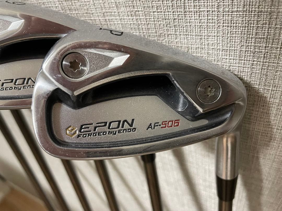 【中古】EPON AF-506 アイアンセット MODUS3 TOUR115