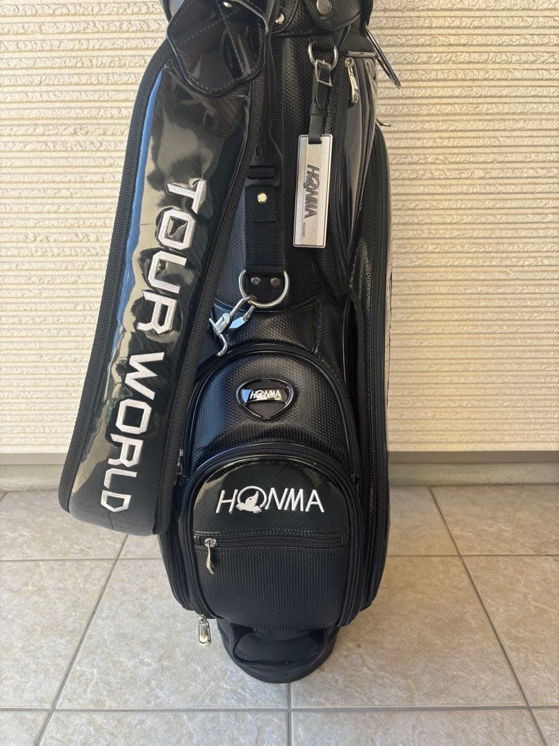 HONMA TOUR WORLD ゴルフバッグ ブラック