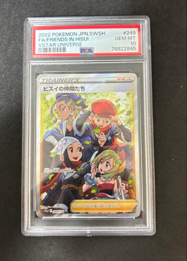 psa10 ヒスイの仲間たち SR S12a VSTARユニバース