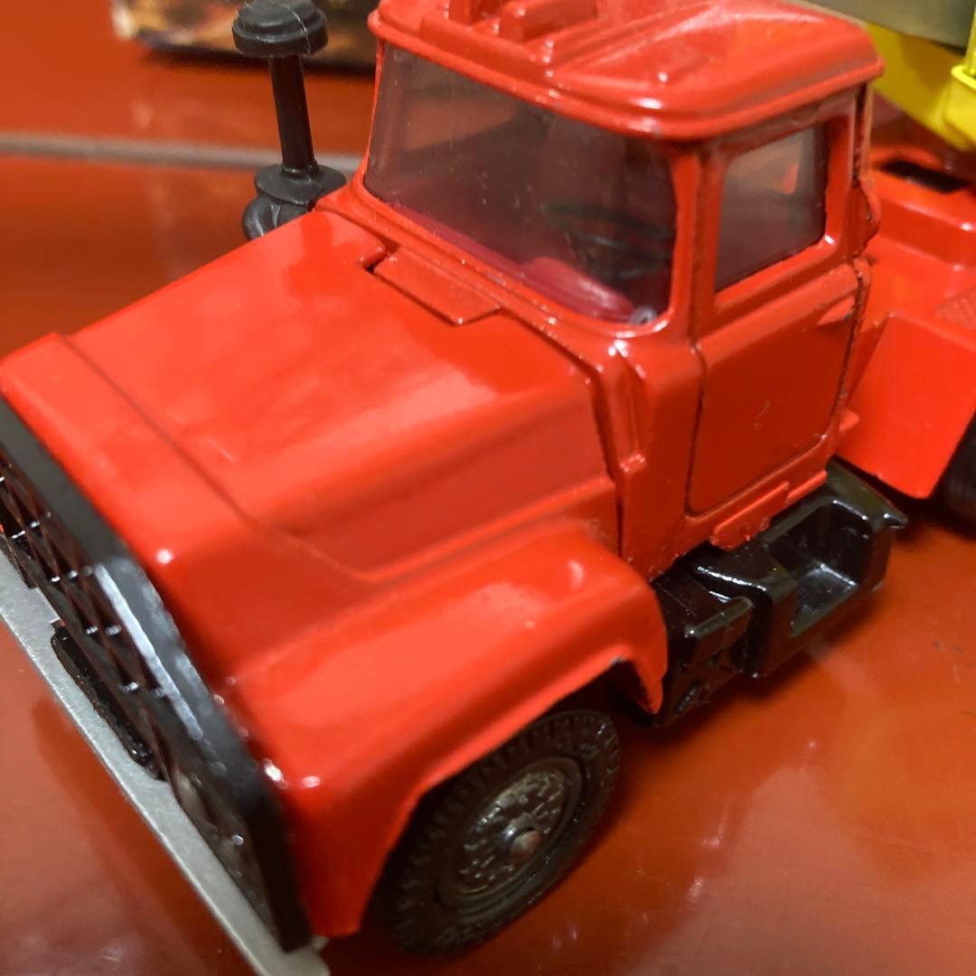 ミニカー Corgi Mack-Priestman Crane Truck 1154