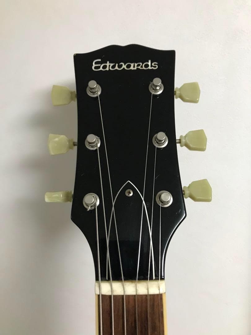 Edwards E-SG ギター (ハードケース付、送料込)